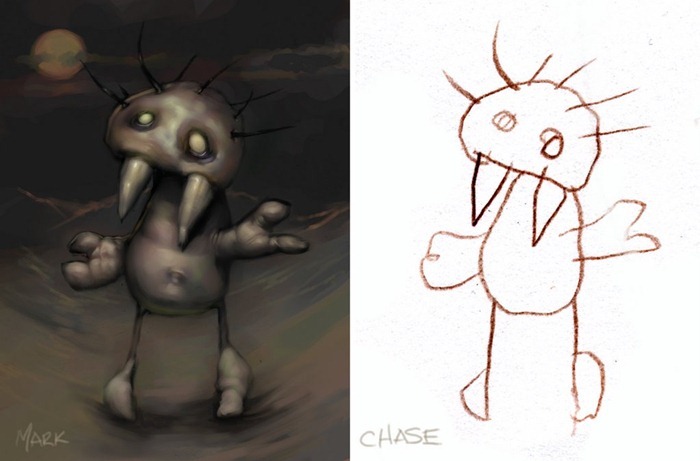 The Monster Engine: Children’s Drawings Painted Realistically | Amusing ...